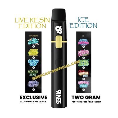 9ines Carts Disposables For Powerful Effects - Official Website